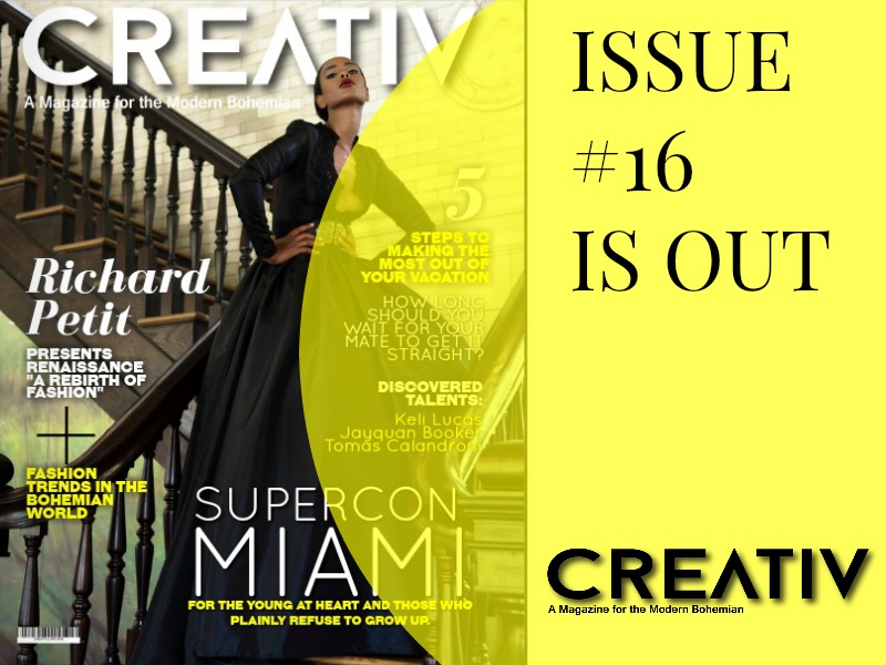 ISSUE #16 IS OUT! | CREATIV Magazine