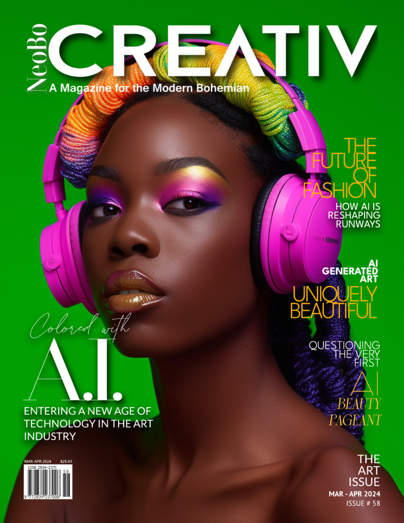 ISSUE #58 - The Spring Art Issue The Era of AI | CREATIV Magazine